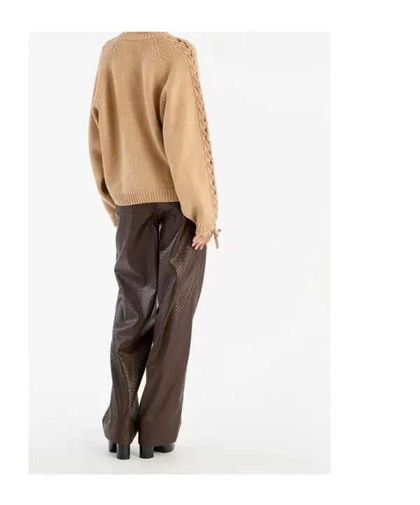 ROTATE BY BIRGER CHRISTENSEN Logo-detail Knit Top