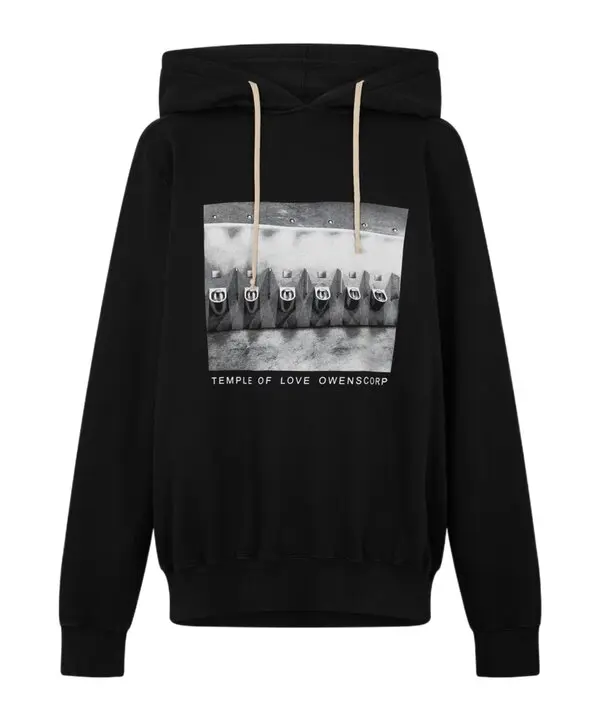 Rick Owens Drawstring Hoodie