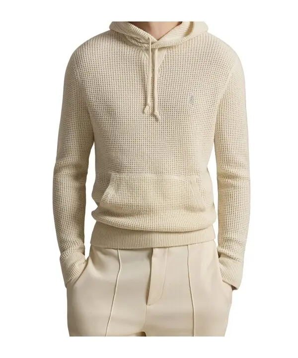Polo Ralph Lauren Cotton Wool Knit Hoodie