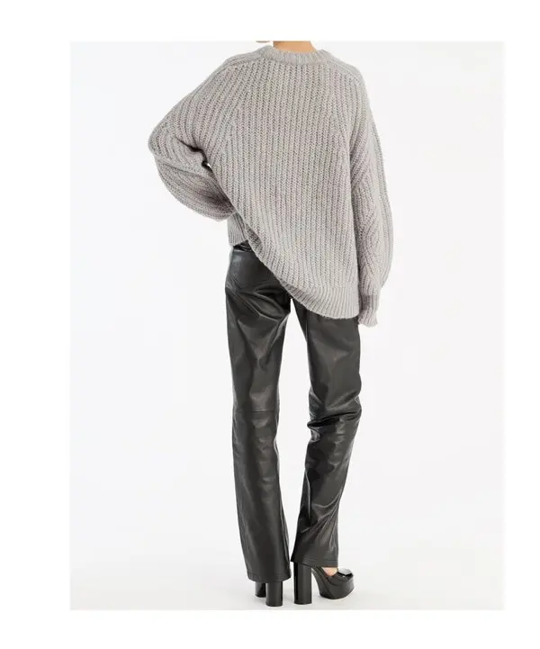 ROTATE BY BIRGER CHRISTENSEN Logo Long-sleeve Sweater