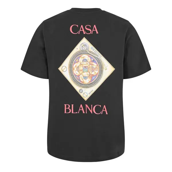 Casablanca Printed T-shirt - Black
