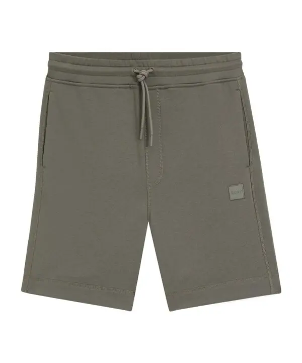 Hugo Boss Mid-length Elasticated Drawstring Fleece Shorts