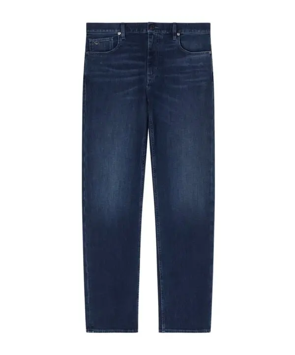 Emporio Armani J76 Straight Fit Jeans - Blue