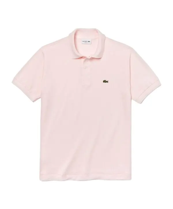Lacoste Classic Short Sleeve Polo Shirt - Pink