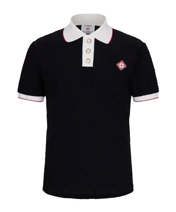 Casablanca Short-sleeved Polo Shirt