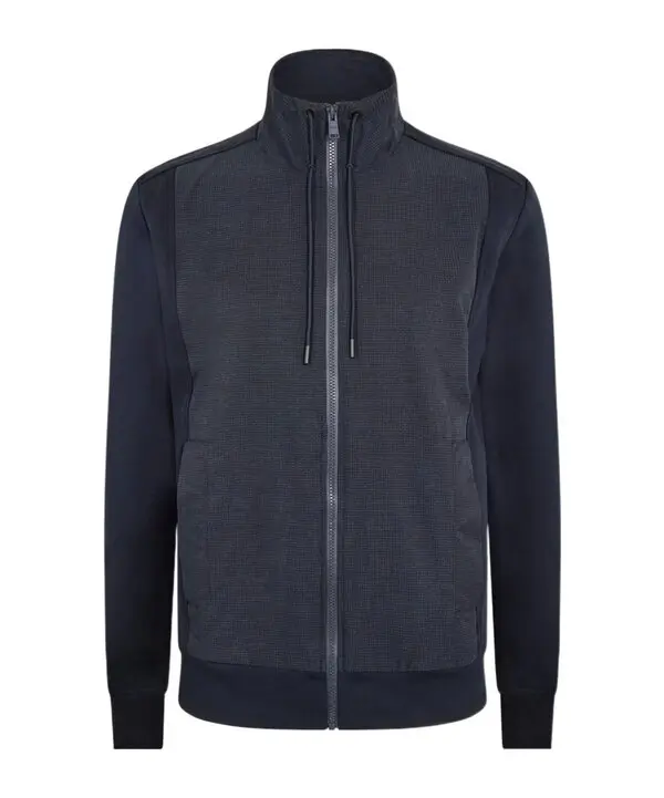 Hugo Boss P Shepherd Short Sleeve Zip Hoodie