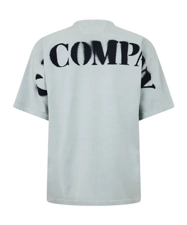 C.P. COMPANY Logo Crew Neck T-shirt