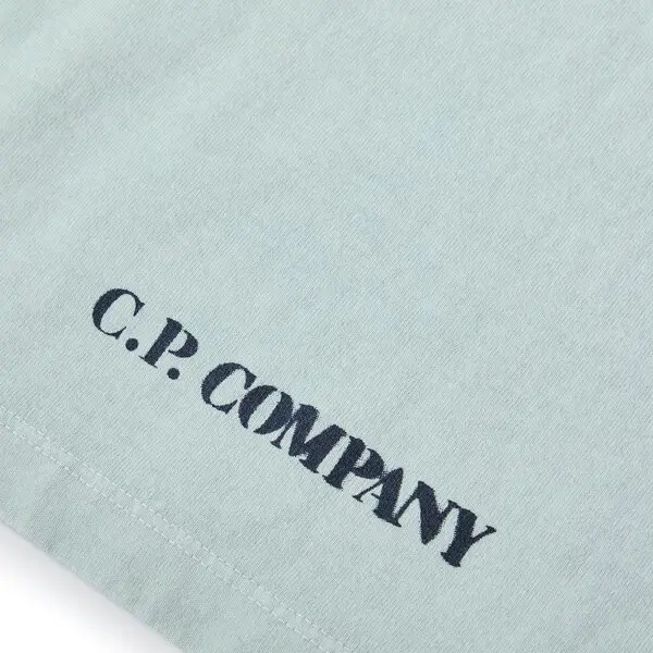 C.P. COMPANY Logo Crew Neck T-shirt