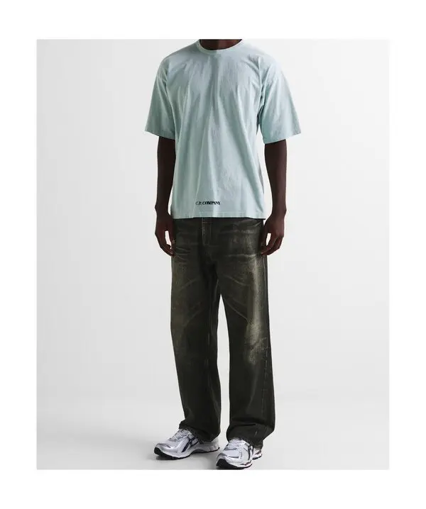 C.P. COMPANY Logo Crew Neck T-shirt