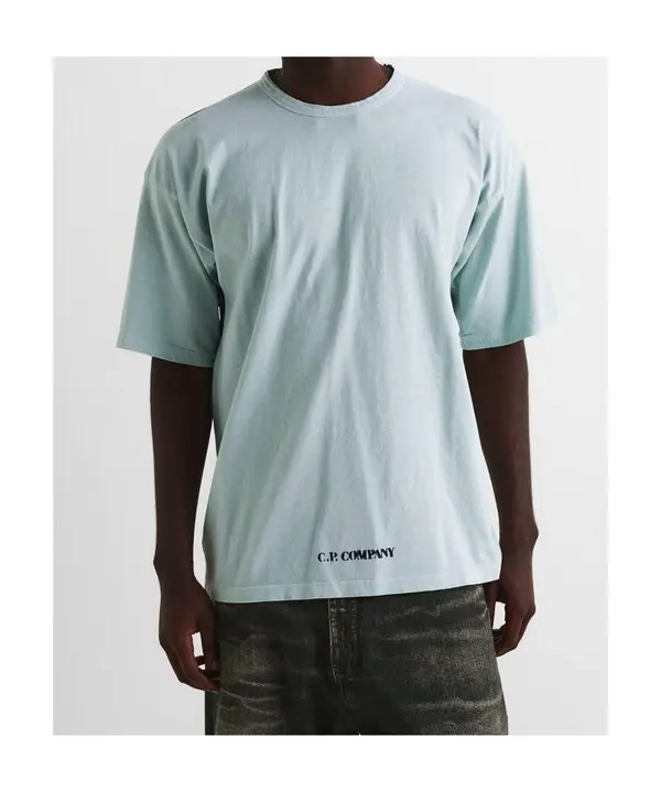 C.P. COMPANY Logo Crew Neck T-shirt