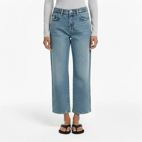 7 For All Mankind Straight Leg Jeans