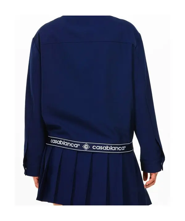 Casablanca Long Sleeve Zipper Jacket