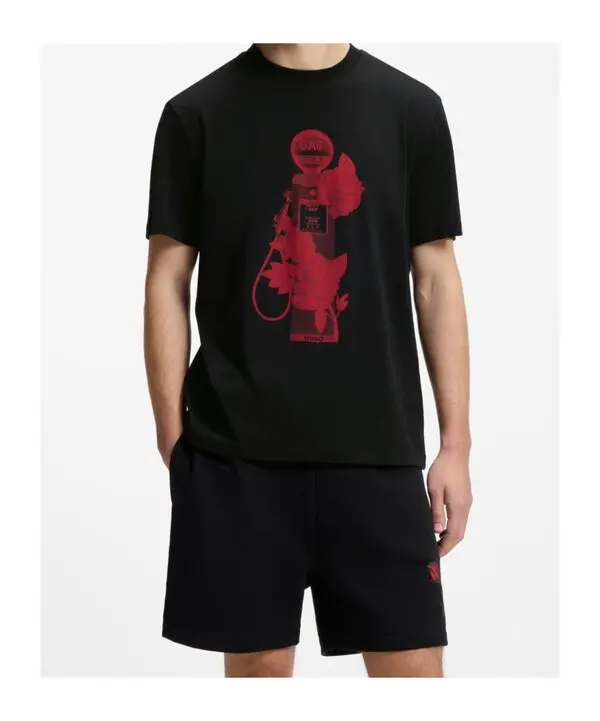Hugo Boss Printed Short-sleeved T-shirt