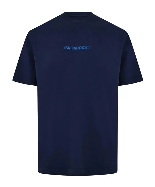 C.P. COMPANY Logo Crew Neck T-shirt