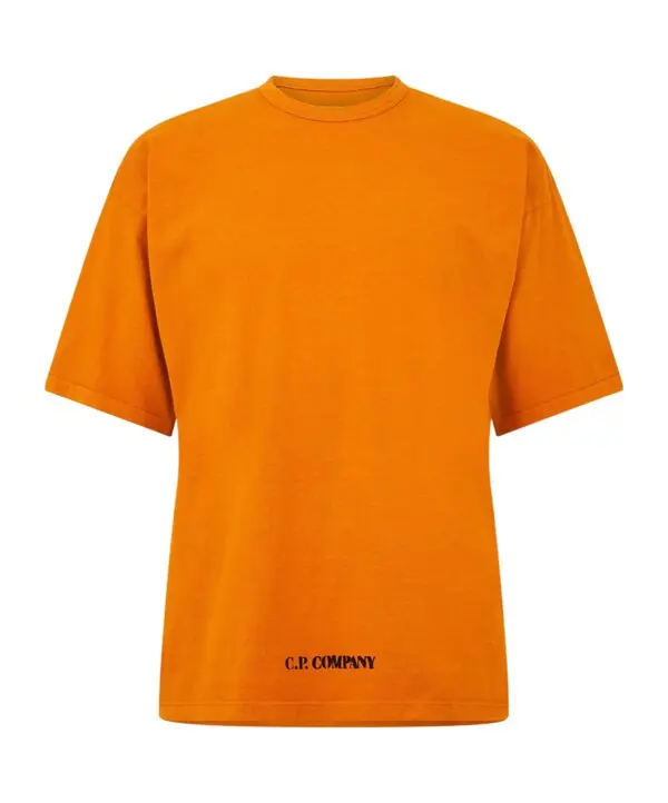 C.P. COMPANY Logo Crew Neck T-shirt