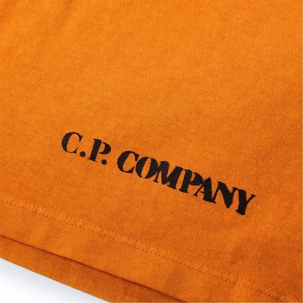 C.P. COMPANY Logo Crew Neck T-shirt