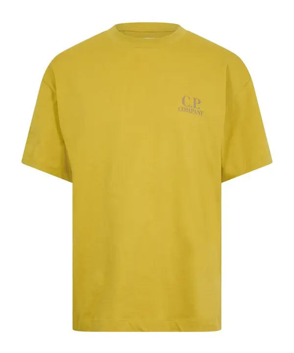C.P. COMPANY Logo Crew Neck T-shirt