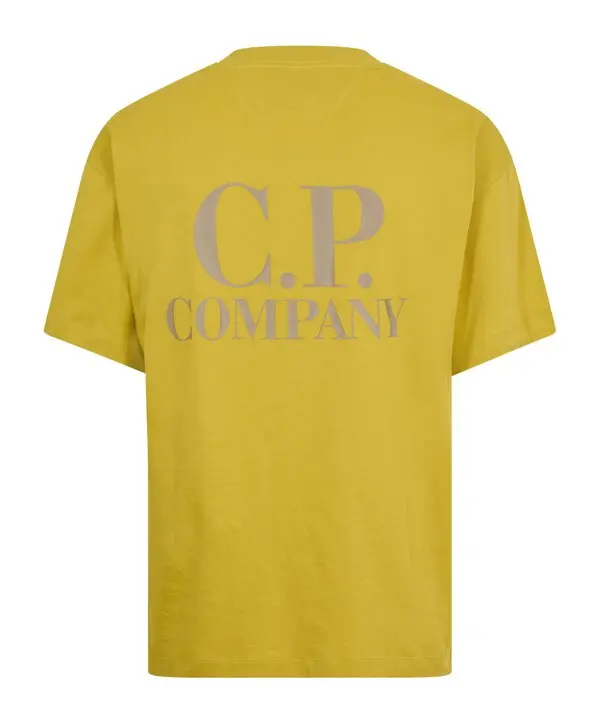 C.P. COMPANY Logo Crew Neck T-shirt
