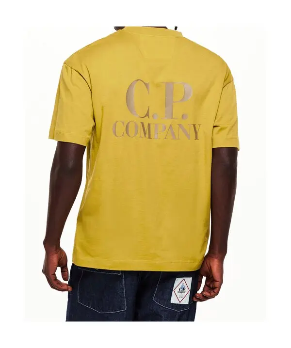 C.P. COMPANY Logo Crew Neck T-shirt