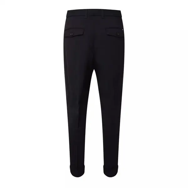 Hugo Boss Tapered Fit Pleated Trousers