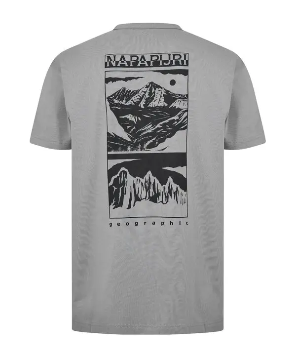 NAPAPIJRI Logo Crew Neck T-shirt