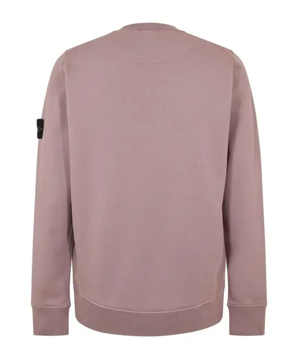 Stone Island Logo Crew Neck Sweatshirt