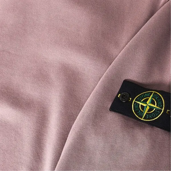 Stone Island Logo Crew Neck Sweatshirt