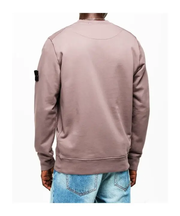 Stone Island Logo Crew Neck Sweatshirt