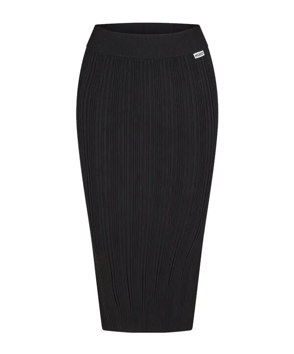 Hugo Boss Fitted Knit Dress