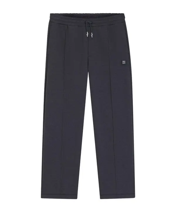 Hugo Boss Dineto Red Closed Hem Fleece Joggers