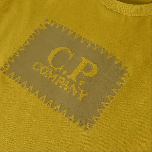 C.P. COMPANY Logo Crew Neck T-shirt