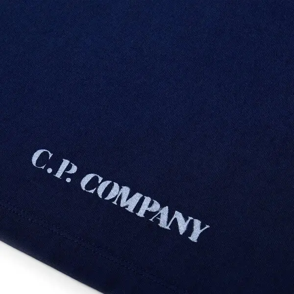 C.P. COMPANY Logo Crew Neck T-shirt