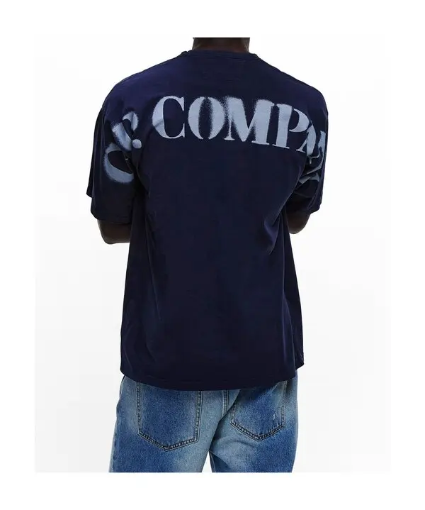 C.P. COMPANY Logo Crew Neck T-shirt
