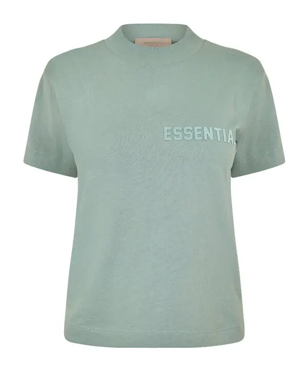 Fear Of God Logo Detail T-shirt - Gray
