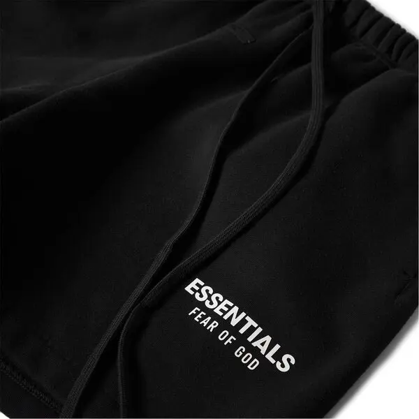 Fear Of God Logo Detail Drawstring Shorts