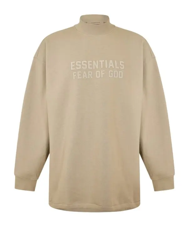 Fear Of God Logo Long-sleeve Sweatshirt - Nude
