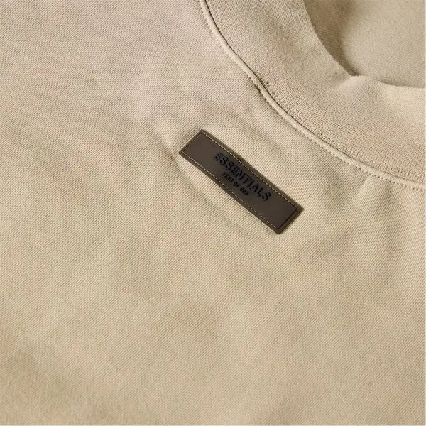 Fear Of God Logo Long-sleeve Sweatshirt - Nude