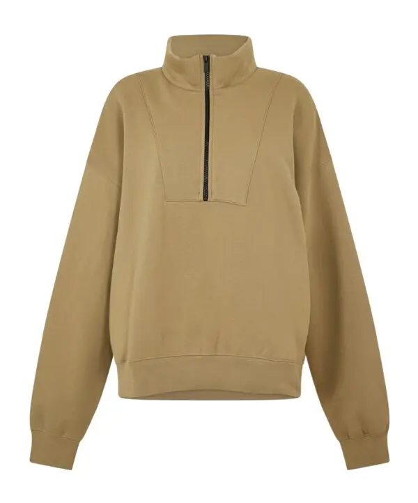 Fear Of God Half-zip Sweatshirt - Green