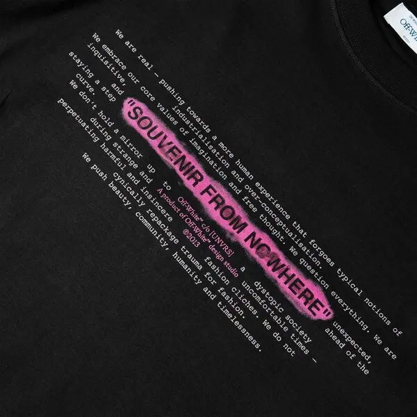 Off-White Casual Crew Neck T-shirt