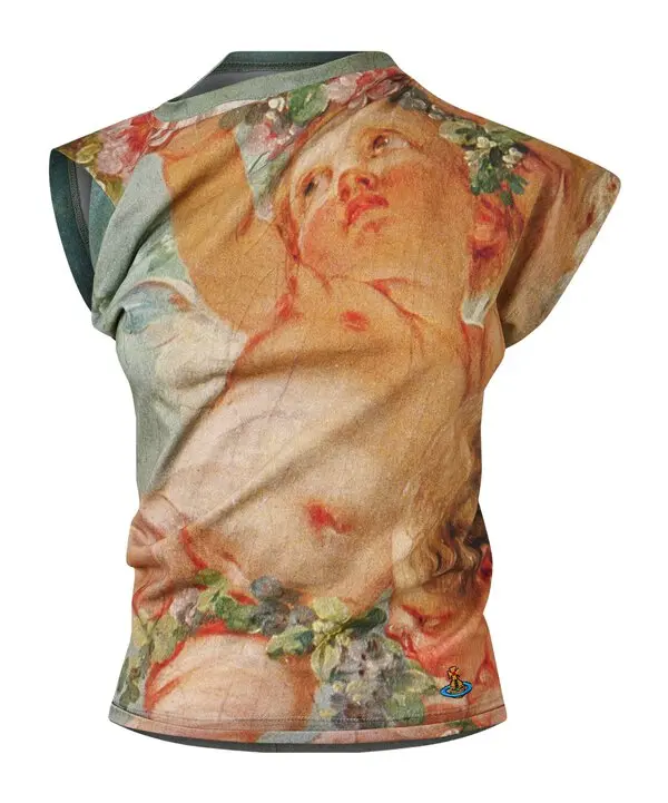 VIVIENNE WESTWOOD Printed Sleeveless Top