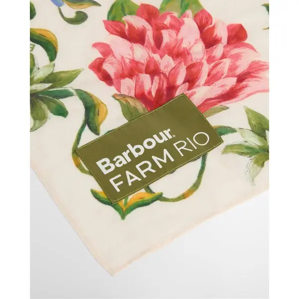 Barbour X Farm Rio Printed Scarf