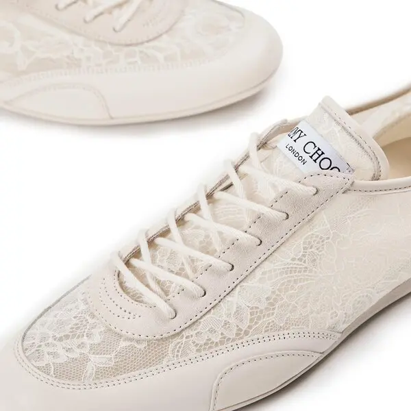 JIMMY CHOO Sunny Low-top Lace-up Sneakers