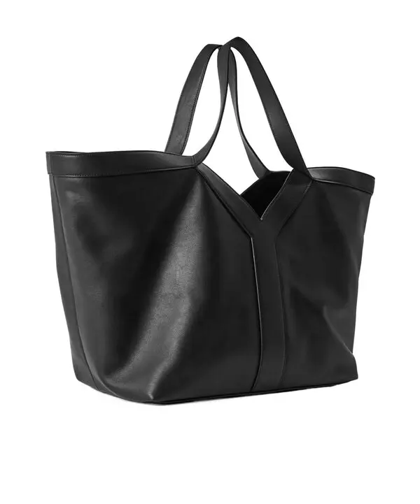 Saint Laurent Leather Tote Bag