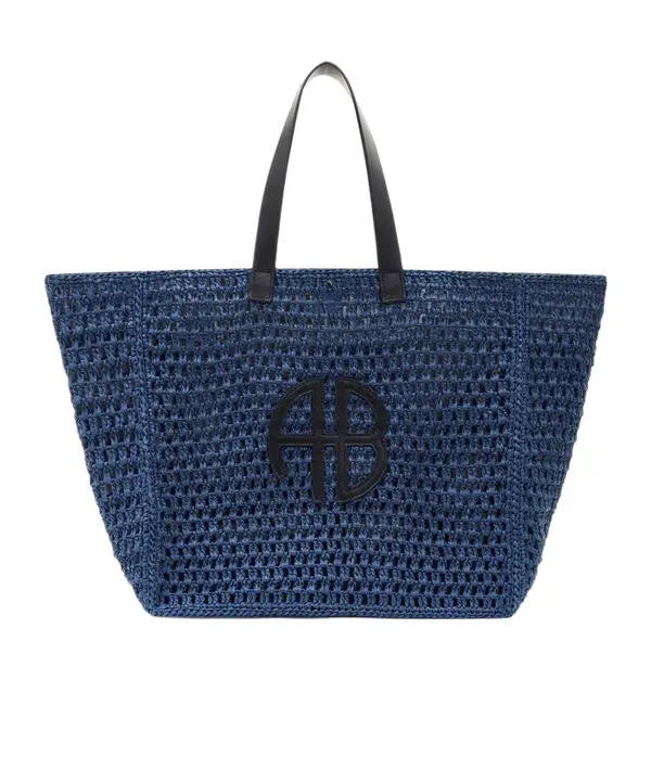 ANINE BING Woven Tote Bag