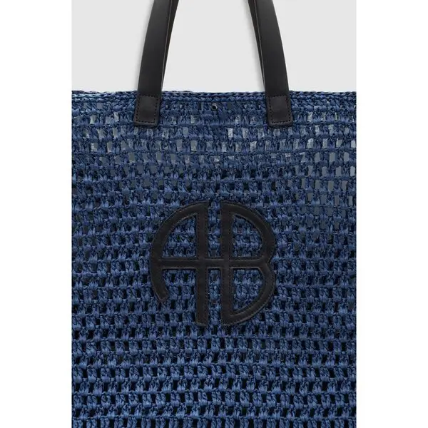 ANINE BING Woven Tote Bag
