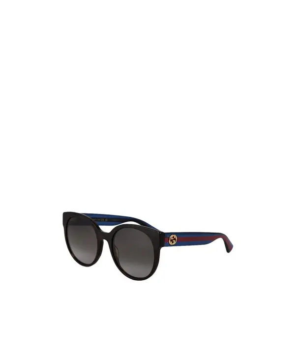 Gucci Logo Detail Sunglasses - Black