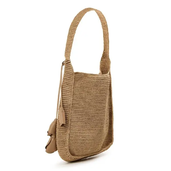 Magda Butrym Crochet Tote Bag - Brown
