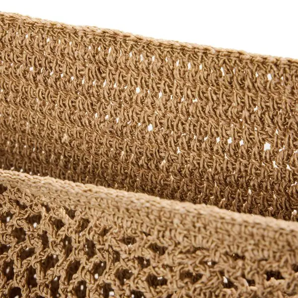 Magda Butrym Crochet Tote Bag - Brown