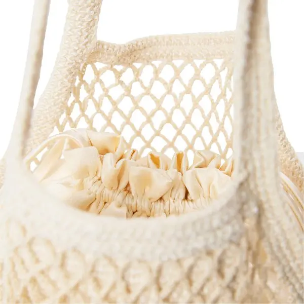 Magda Butrym Devena Medium Tote Bag With Floral Embellishments