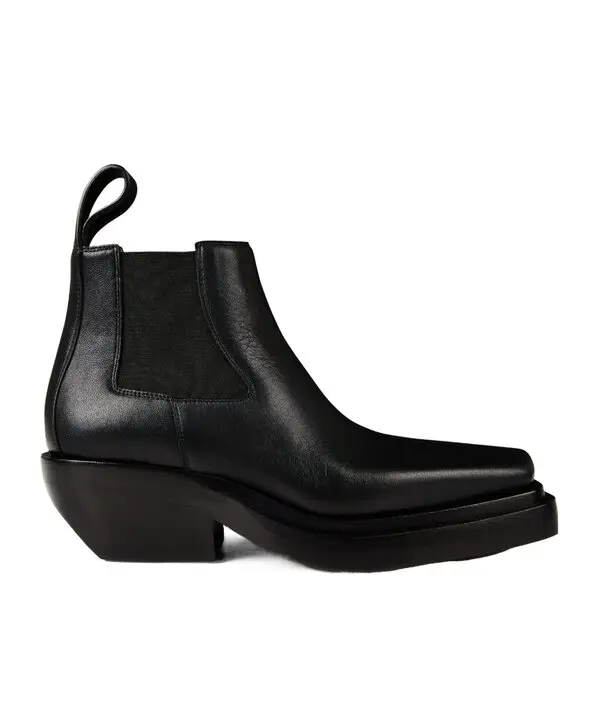 Bottega Veneta Solid Color Chelsea Boots